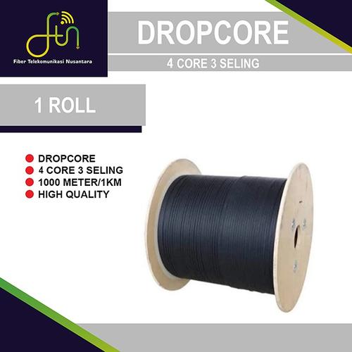 Jual Kabel Dropcore 4 Core 3 Seling 1KM FIBER TEKNO | DC 4C Kabel FO ...
