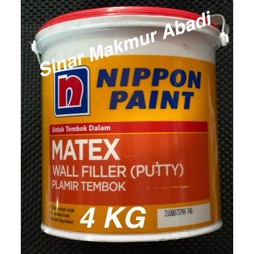 Jual Dempul Tembok/ Plamur / Plamir Matex Nippon Paint 4KG GALON - Kota ...