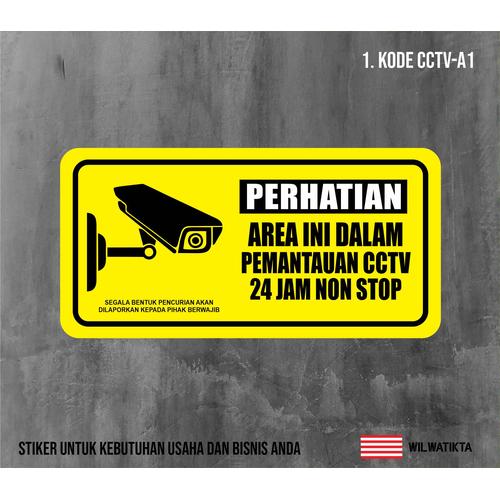 Jual Custom CCTV SIGN |Bisa Buat Nama| | Sign Board Acrylic - Jakarta ...