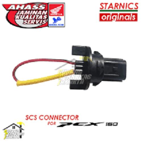 Jual SCS CONNECTOR HONDA PCX 160 / SCS 6 PIN / DLC 6 PIN ORIGINAL ...