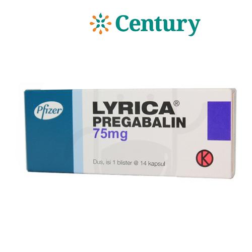 Jual LYRICA 75 MG 1 BLISTER ISI 14 TABLET/PREGABALIN 75 MG/NYERI SYARAF ...