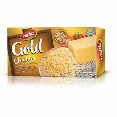 Jual KEJU MURAH PROCHIZ GOLD CHEDDAR/SPREADY/CHEDDAR 170gr - Slice gold ...