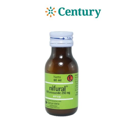 Jual NIFURAL 250MG SYRUP 60 ML/NIFUROXAZIDE/DIARE ANAK - Jakarta Pusat ...