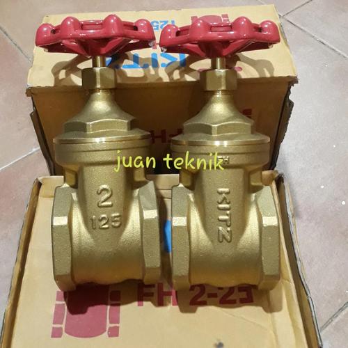 Jual gate valve kitz 2 inch kuningan - Jakarta Barat - juan teknikk | Tokopedia