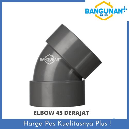 Jual ELBOW KENI 45 DERAJAT D-DLL - 4 INCH - Kab. Karawang - Bangunan ...