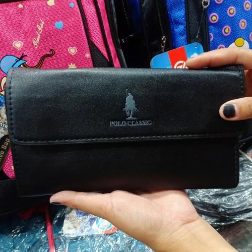 Jual HAND BAG POLO CLASSIC DOMPET KULIT ORIGINAL MEWAH - Hitam, SG 787 ...