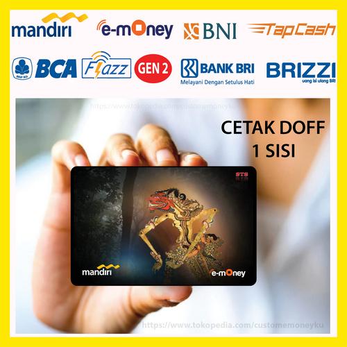 Jual MANDIRI EMONEY Etoll Design Gambar Wayang Kulit Lukisan Wayang ...