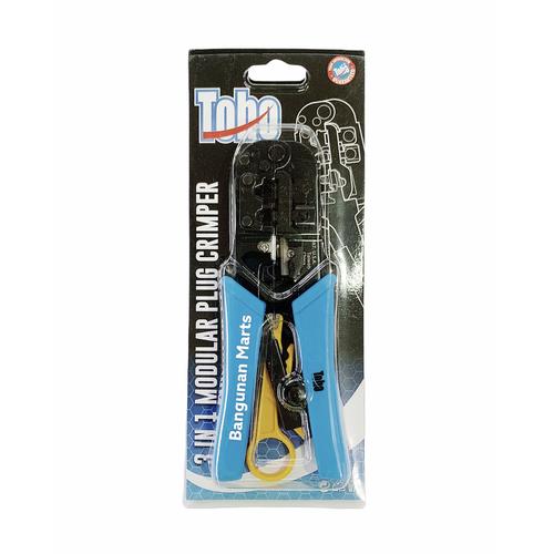 Jual Tang Kupas Crimping TOHO PREMIUM Tool 3in 1 Modular Plug Crimp ...