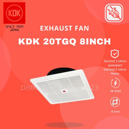 Jual KDK CEILING EXHAUST FAN / EXHAUST FAN PLAFON 8 inch 20TGQ ...