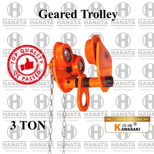 Jual Kawasaki Geared Trolley 3 T x 3 M (GARANSI 1 TAHUN) - Jakarta ...