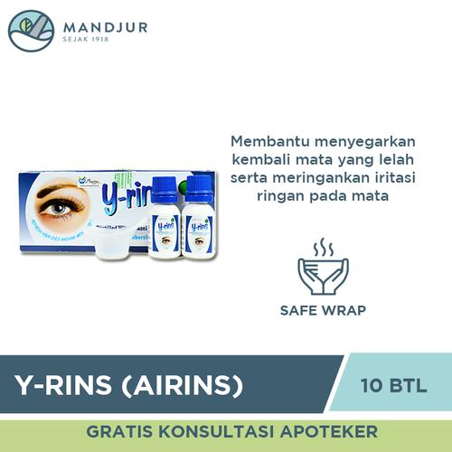 Jual Y-rins (AIRINS) Isi 10 Botol @ 12 mL - Obat Pembersih Mata, Mata ...