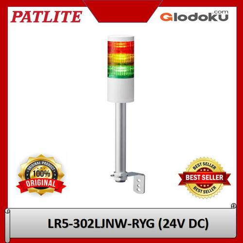 Jual PATLITE SIGNAL TOWER LR5-302LJNW-RYG (24 VDC) - Jakarta Barat - glodoku | Tokopedia