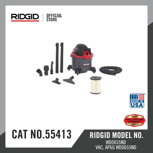 Jual RIDGID Vacuum Cleaner 22.5 Litre/6 Gallon VAC WET/DRY Type -55413 ...