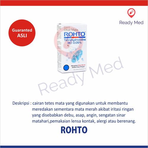 Jual ROHTO STERILE EYE DROP 7 ml obat tetes mata - Kota Tangerang ...