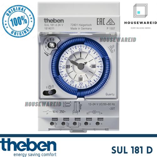 Promo Timer Analog Automatic Switch Panel Theben SUL 181 D Original ...