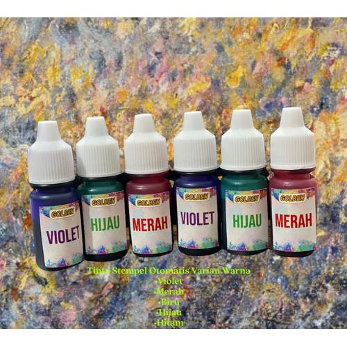 Jual Tinta Stempel Otomatis 5ML Varian Warna - Violet - Kota Medan ...