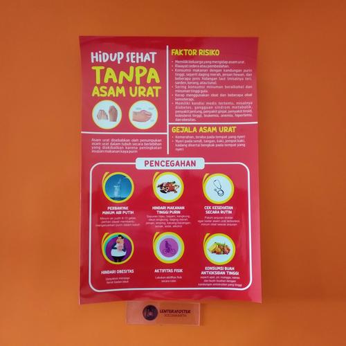 Promo Poster keshatan - Hidup Sehat Tanpa Asam Urat. Kesehatan - Asam ...