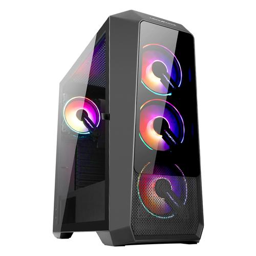 Jual ABKONCORE HELIOS 300G SYNC BLACK TEMPERED GLASS GAMING ATX CASE 4 ...