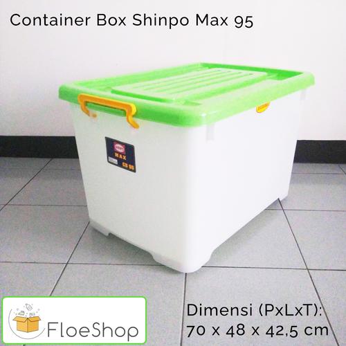 Jual Box Container / Kontainer Shinpo CB 95 Max (95 Liter) - Kota ...