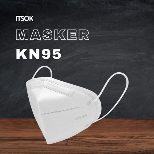 Jual ITSOK MASKER KN95 / FACEMASK BFE 95%/MASKER KF94 / MASKER KN95 ...
