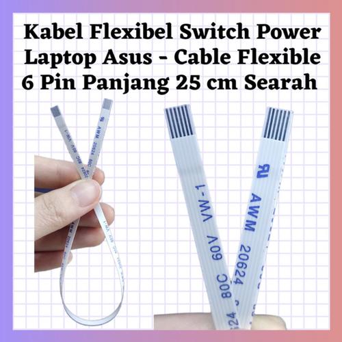 Promo kabel flexible switch power laptop asus - DVD 6 pin 25 cm searah ...