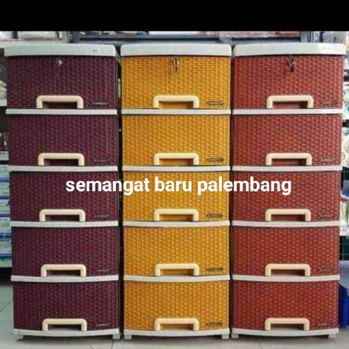 Jual lemari plastik napolly container box lemari baju laci napolly ...