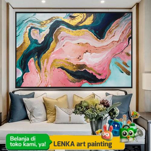 Jual hiasan dinding lukisan modern original handmade ART ...