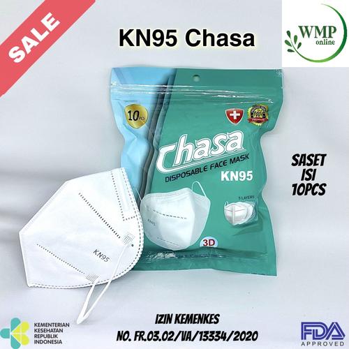 Jual Masker KN95 5Ply Chasa Earloop Sachet Premium Quality - Jakarta ...