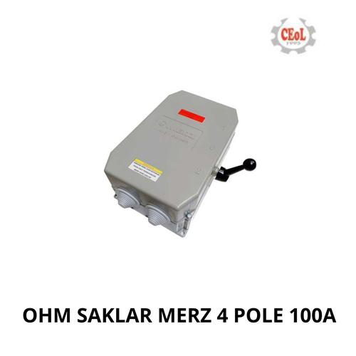 Jual COS / CHANGE OVER SWITCH / OHM SAKLAR MERZ 4P 4POLE 100A 100 A ...