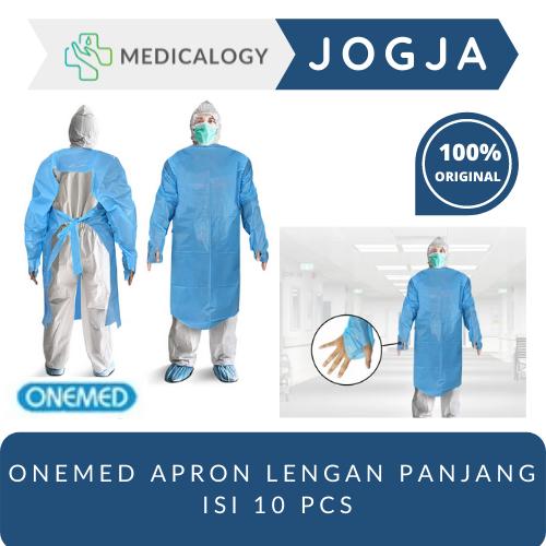 Jual Onemed Apron Plastik Lengan Panjang Isi 10 Disposable - Kab ...