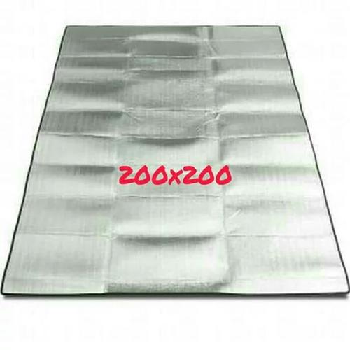 Jual matras camping gunung aluminium foil 200x200 besar tikar camping ...