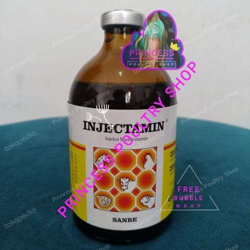Jual INJECTAMIN 100 ml - Multivitamin Injeksi A, D, E dan B-kompleks ...