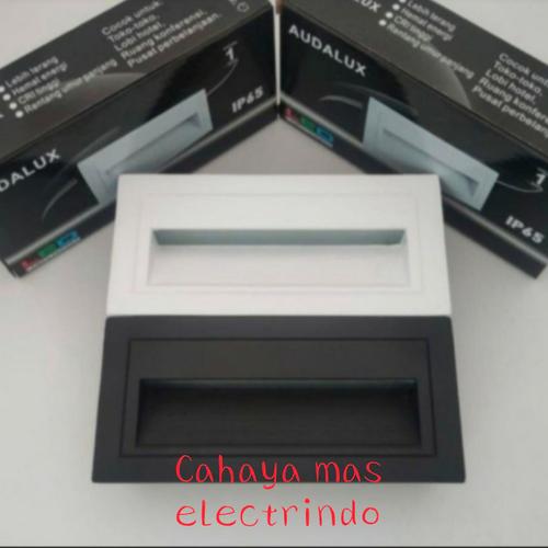 Jual LAMPU TANGGA LED TANAM KOTAK MINIMALIS 6WATT OUTDOOR - Body putih ...