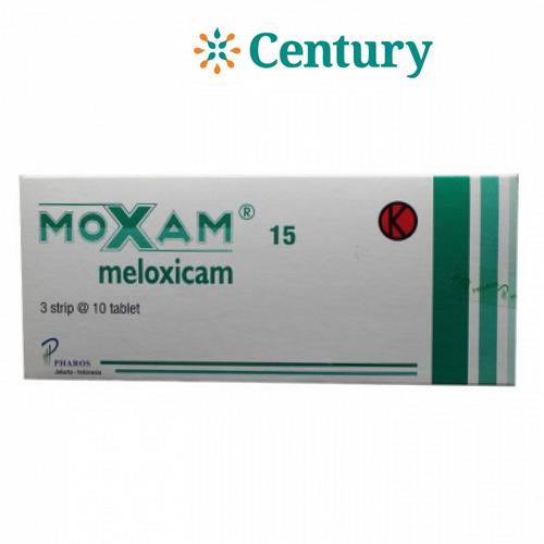Jual MOXAM 15 MG 1 STRIP 10 TABLET / MELOXICAM / RADANG SENDI / NYERI ...