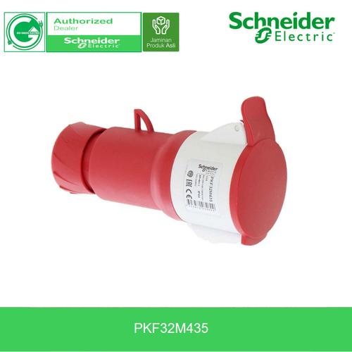 Jual Schneider PKF32M435 3P 32A IP44 3P+N+E 5Pin Mobile Socket Industri ...