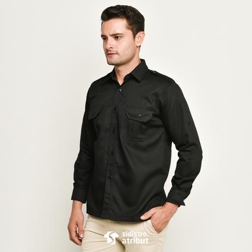 Jual Kemeja Formal - Kemeja Kerja Lapangan - Kemeja Organisasi - Biru ...