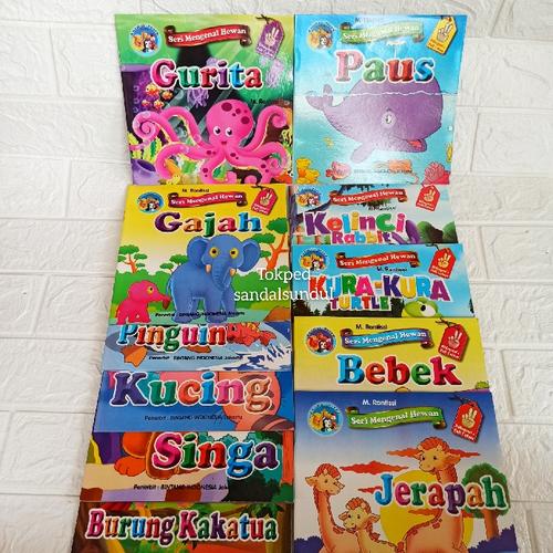 Jual Buku Seri Mengenal Hewan Billingual Dua Bahasa Inggris Indonesia ...