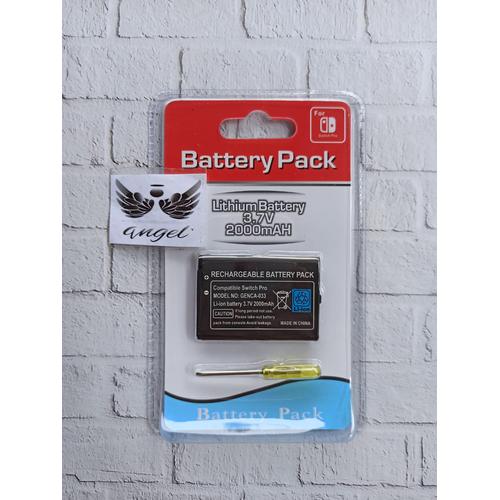Jual BATTERY BATERAI PACK STIK PRO CONTROLLER SWITCH PLUS BONUS OBENG Y ...