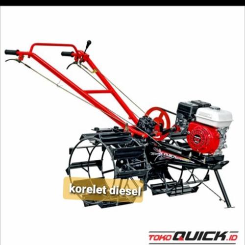 Jual Traktor Mini sawah Quick capung metal + Honda GX200 thailand - Kab ...