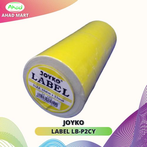Jual Kertas Stiker Label harga 2 line Warna Kuning Joyko LB-P2CY (1 ...