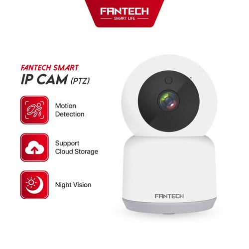 Jual FANTECH Smart IP Camera PTZ CCTV WiFi IoT Home Automation - SC02 ...