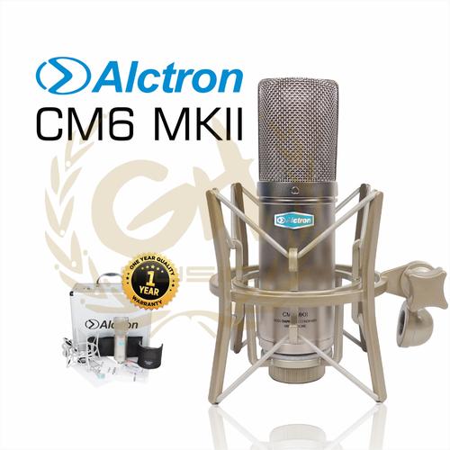 Promo ALCTRON CM6 MK II MIC LARGE DIAPHRAGM FET CONDENSER MICROPHONE ...