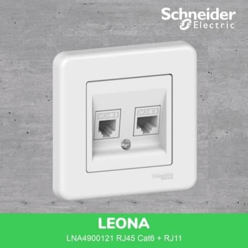 Jual Leona Outlet telp dan Data cat6 Rj45 Schneider - Jakarta Pusat ...