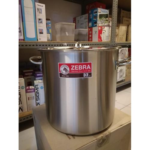Jual Panci tinggi Stainless Steel/ Stock pot zebra 32cm - 171032 - Kota ...
