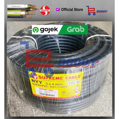 Jual 100 METER SUPREME 3 X 4 NYY KABEL LISTRIK TUNGGAL 3X4 3X4 4 ...