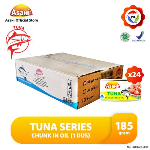 Jual AsaHi Tuna Chunk in Oil 185 gr - 1 Dus - Kota Surabaya - AsaHi ...