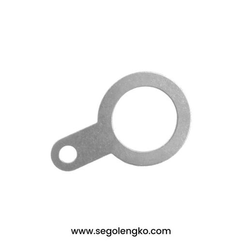 Jual Earth Tag Grounding M25 atau 3/4" NPT Brass Nickel Plated - Kab ...