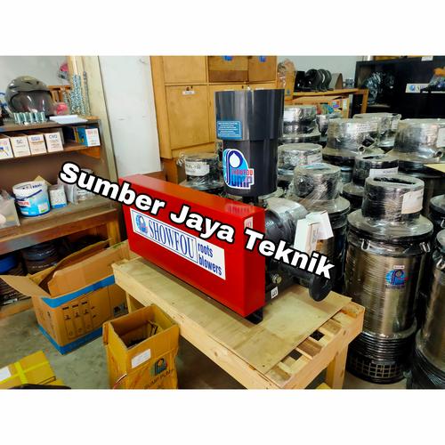 Jual Root Blower Showfou RL 40 Comp Motor Taiwan 2HP 4 Pole + Sasis+ ...