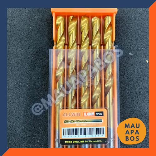 Jual Mata bor Besi 8 mm Kuning HSS Tincoated - Kab. Sidoarjo ...
