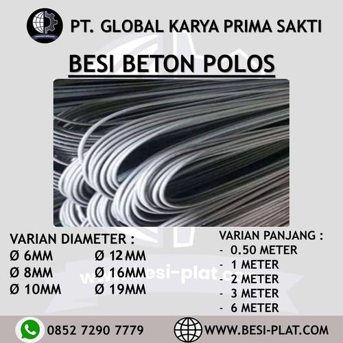 Jual Besi Beton Polos Diameter 6mm x 6 Meter - Kota Tangerang - Global ...